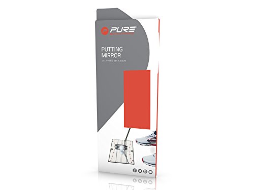 Pure2Improve 12” Indoor/Outdoor Golf Putting Mirror for Alignment and Putting Stroke Practice