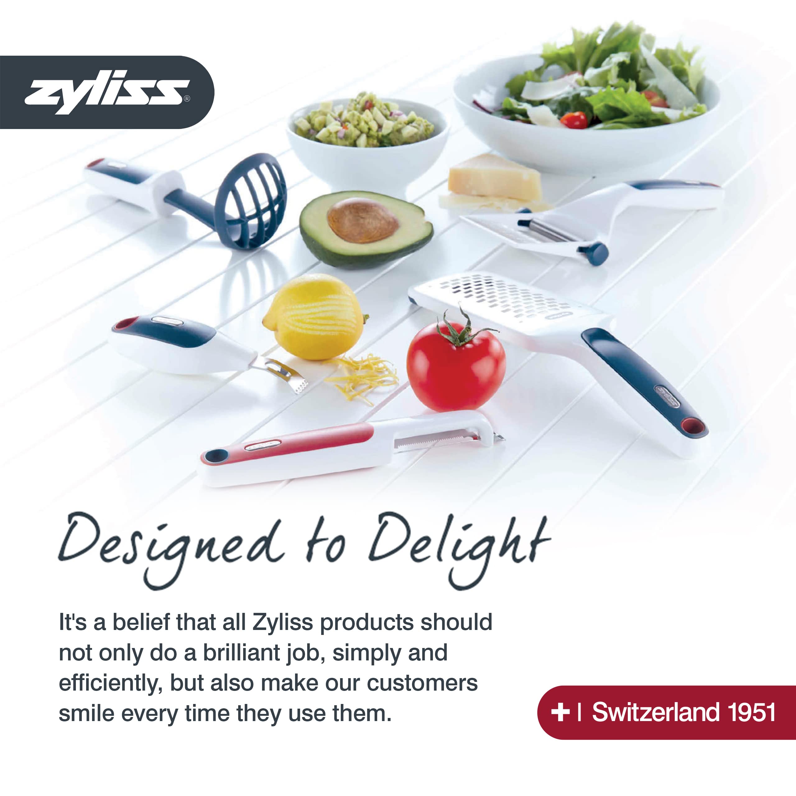 Zyliss Utility Paring Kitchen Knife with Sheath Cover - Stainless Steel Kitchen Knife Perfect for Cutting Meat, Vegetables & Fruit - 5.5-Inch, Purple