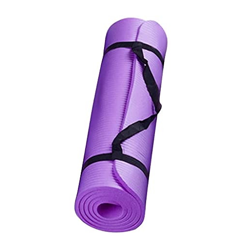 Yoga Mat Premium 15mm Extra Thick Durable Mat Sports Fitness Lose Weight Exercise Mat for Support and Stability