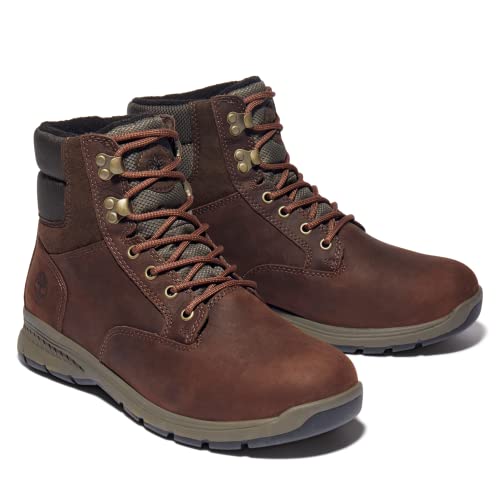 Timberland Men's Hiking Boot, Dark Brown Nubuck, 9