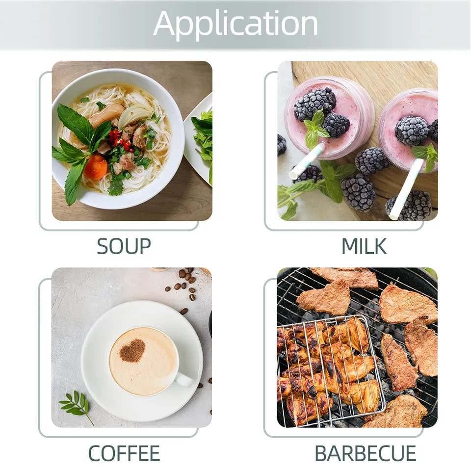TP300 Digital Meat Thermometer for Cooking Food, Kitchen Needs, Smoker Oven BBQ Grill, Candy, Drinks, Instant Read, Long Probe