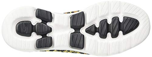 Skechers Women's Go Walk 5 - Wildlife Sneaker, Leopard, 7.5 US