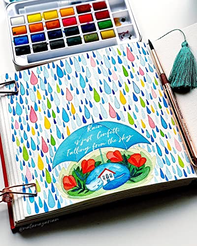 PRIMA MARKETING INC CONFETTI WATERCOLOR, 0, 26 Piece Set