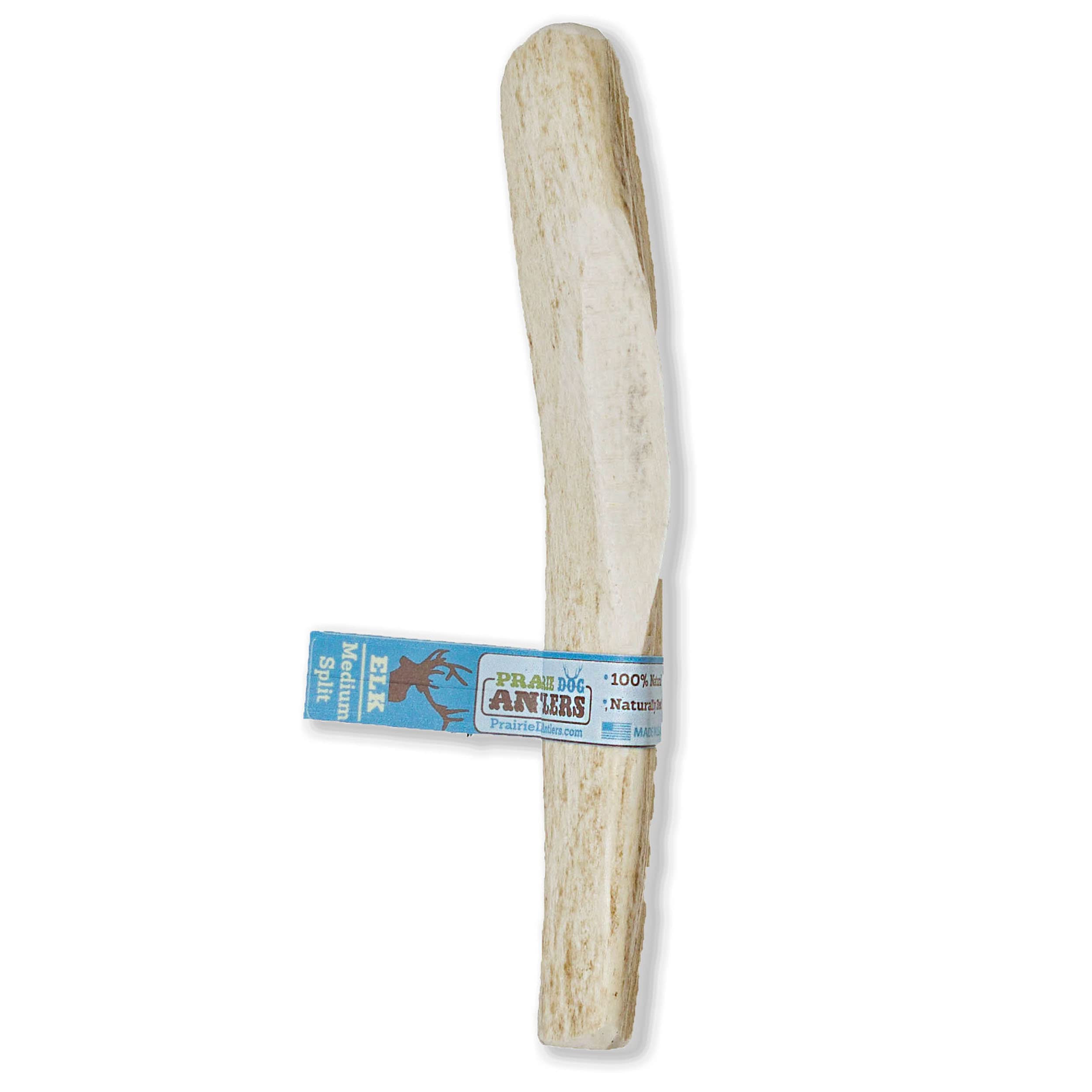 Prairie Dog | Elk Antler Chew | Naturally Shed - Hand Harvested in North America | Large