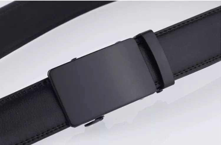 Veltec Leather Adjustable Dress Ratchet Belt for Men, Trim to Fit, Gift Box - Style 2