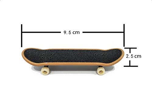 Nuoyi DIY Fingerboard Toy with Nuts Trucks Tool Kit Basic Bearing Wheels Obstacles All Packaged in Plastic Box