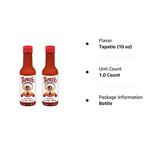 Tapatio Salsa Picante Hot Sauce (Tapatio (5 oz), 2 Pack)