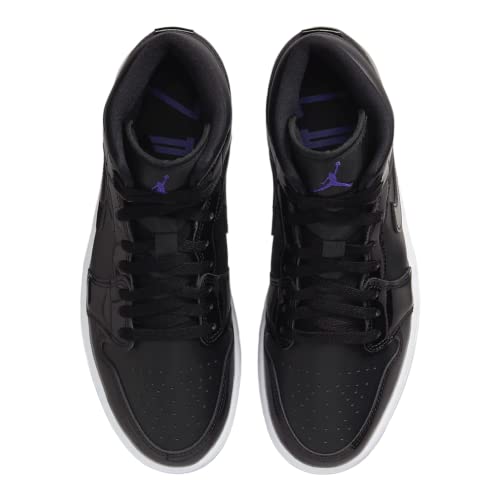 Nike Air Jordan 1 Mid Men's Shoes Black/Dark Concord-White DV1308-004 14