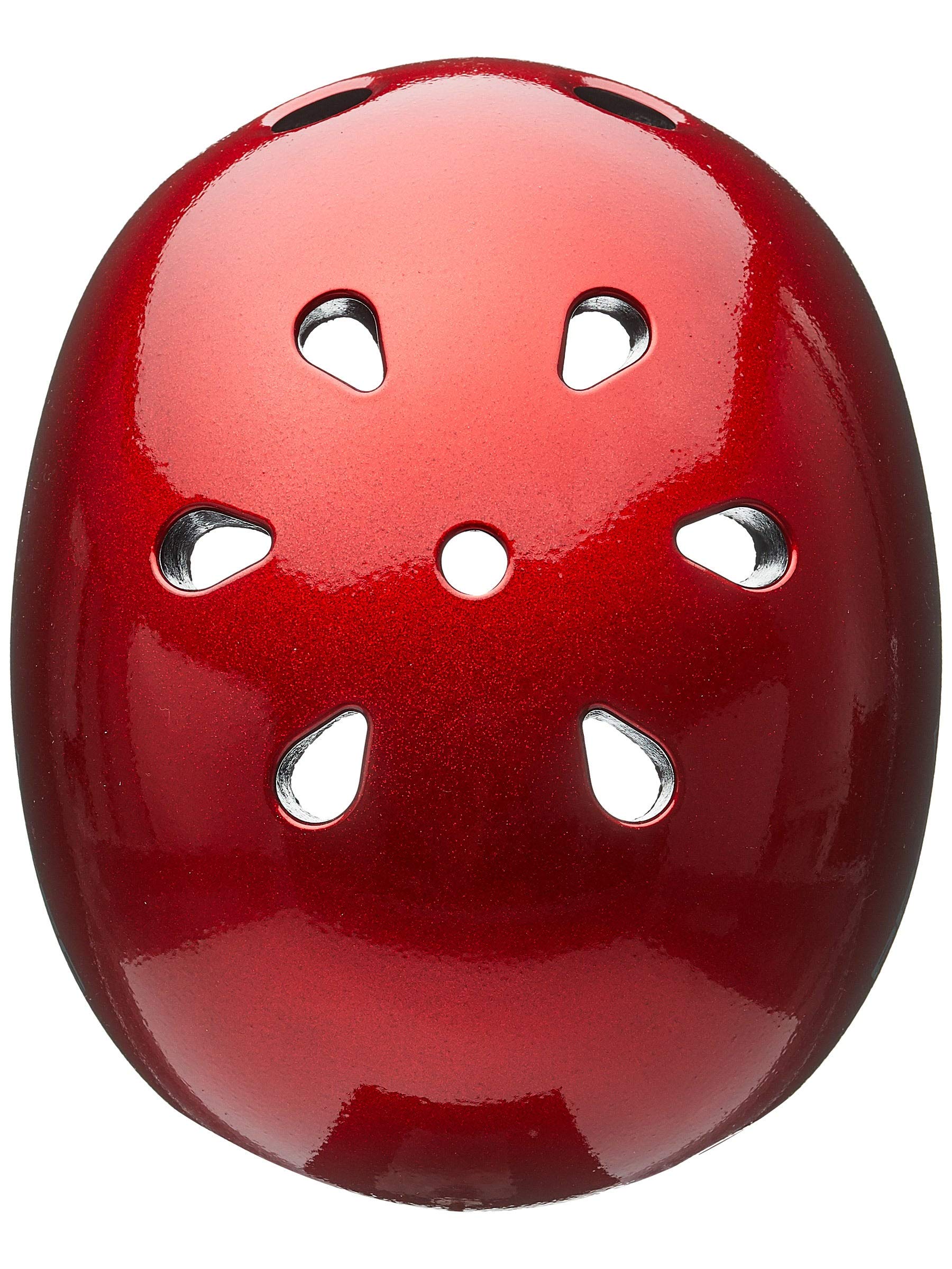 Pro-Tec Red Metal Flake Classic Skateboarding Helmet (L, Red)