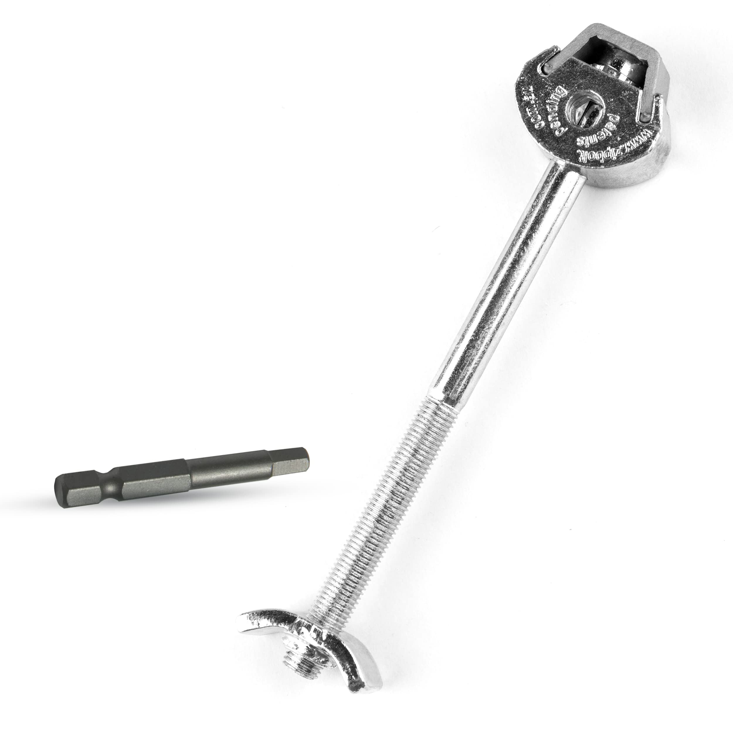 Zipbolt 10.800 Countertop Miter Connector â 5 Piece Joint Fastener Drawbolt Pack with 5mm Hex Bit for Joining Countertops, Butcher Blocks, Furniture, and More - Single-Handed Tightening