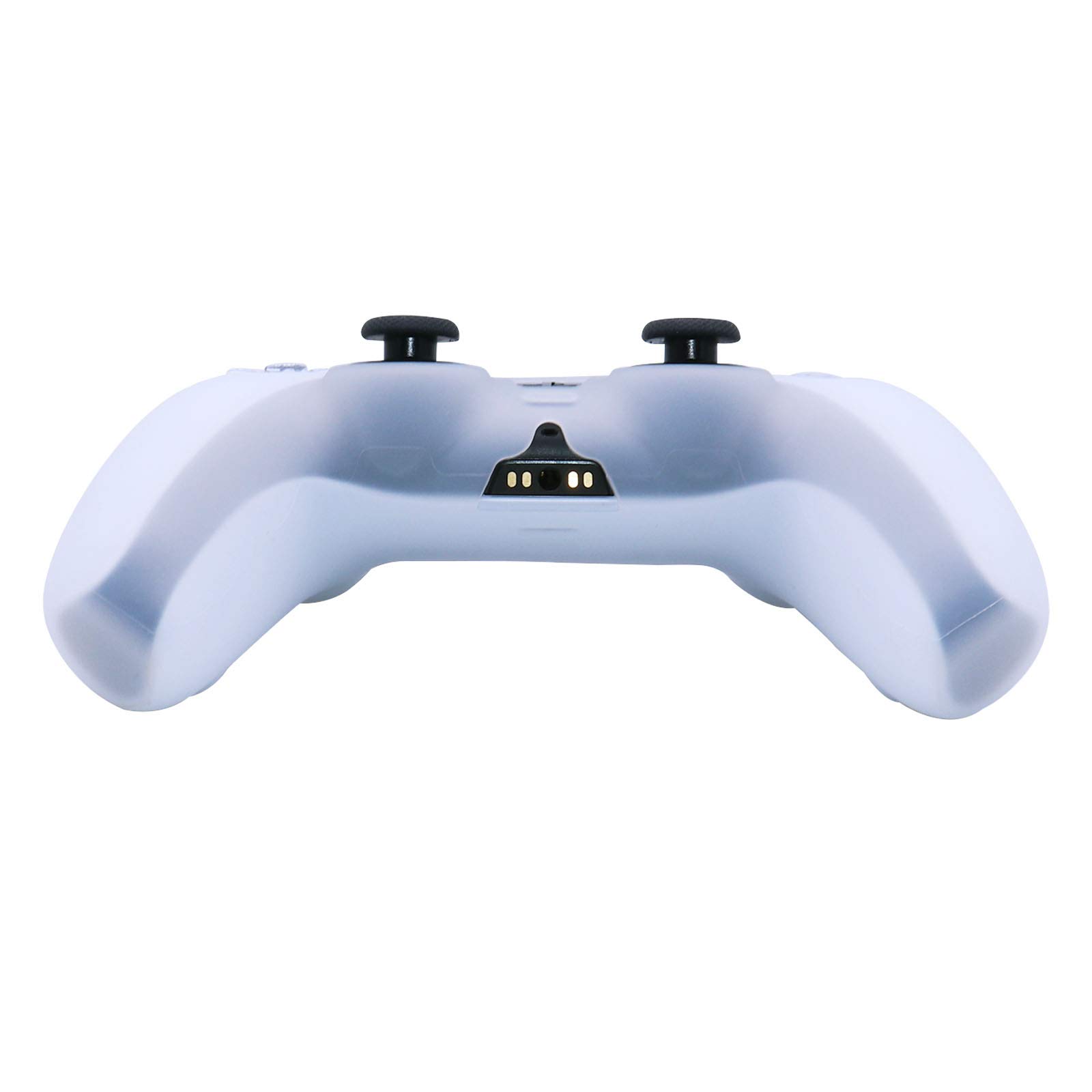 RALAN Silicone Rubber Cover Skin case Anti-Slip Water Transfer Customize for PS5 Controller + Extra Thumb Grips x 10.