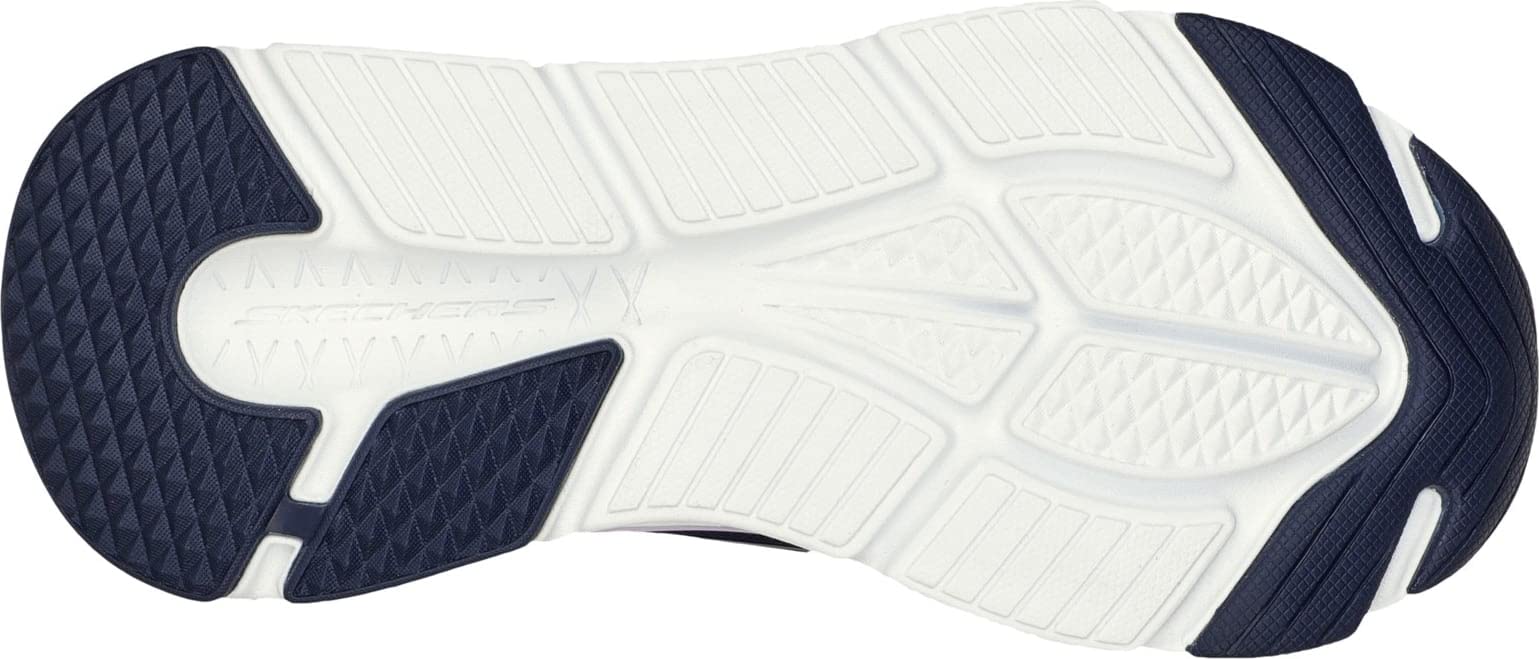 Skechers Women's Max Cushioning Elite Running Walking Sneaker, Navy/Lavender, 8 Wide