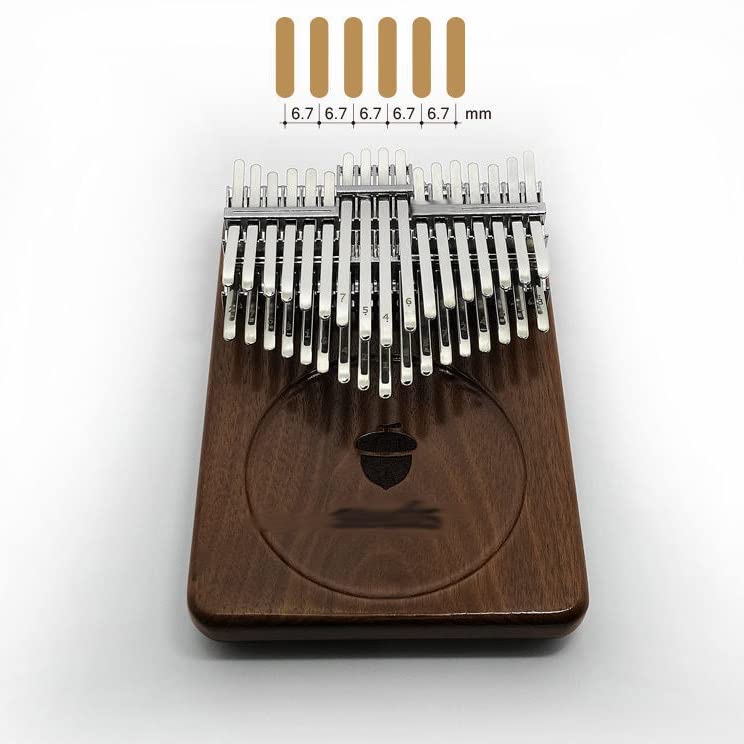 WSSBK 34 Keys Thumb Piano 34-Tone Kalimba Double Layer Dual Kalimba Kalimbas Keyboard Instruments Musical (Color : D, Size : B Tone)
