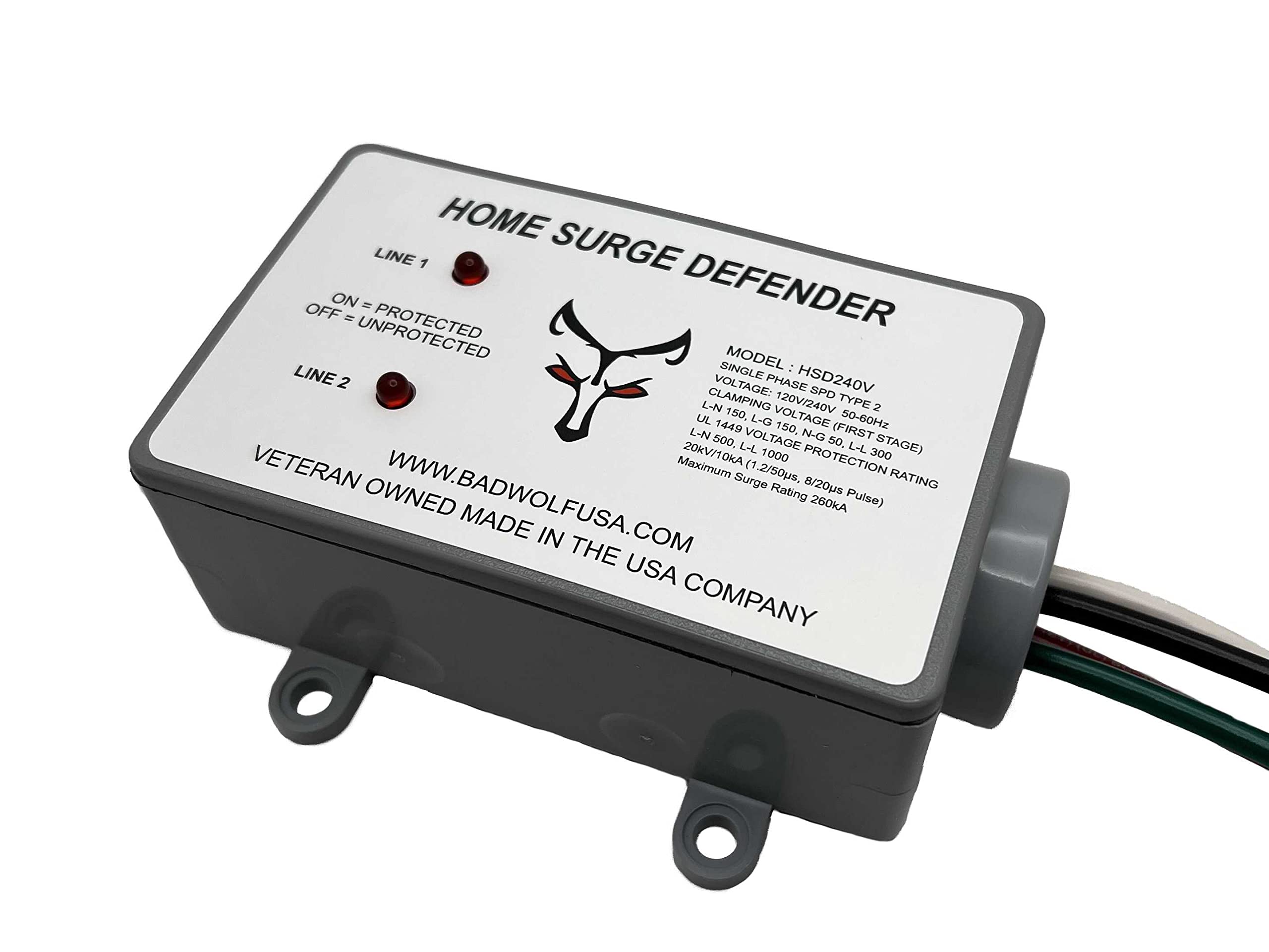Whole House Surge Protector Lightning Shield and Home EMP Protection