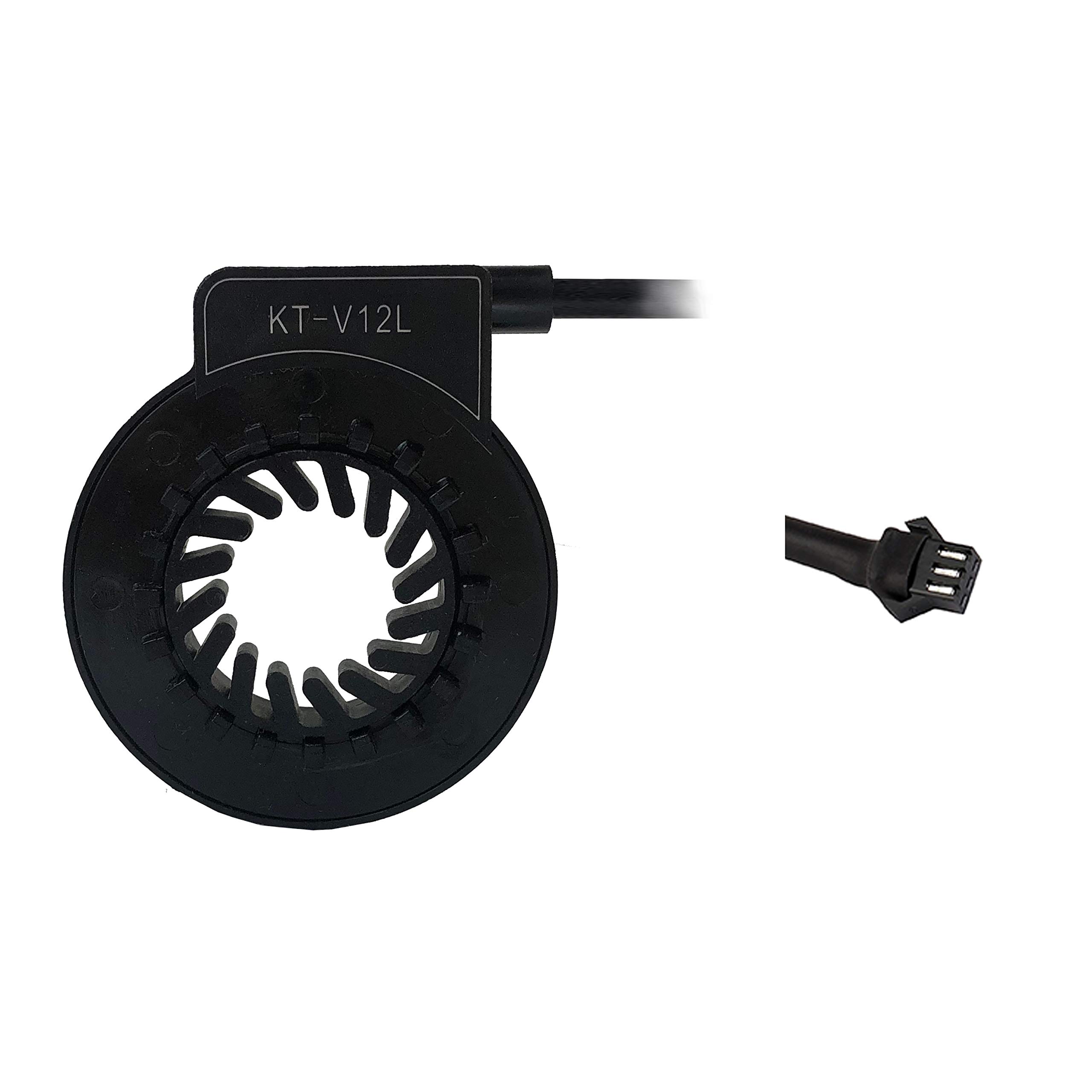 通用 Electric Bike Accessories PAS KT-V12L 12 Magnets Pedal Assist Sensor Ebike Kit Easy Crank Installation PAS Sensor SM Plug