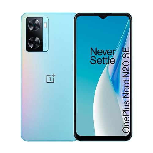 OnePlus Nord N20 SE 64GB 4GB RAM Factory Unlocked (GSM Only | No CDMA - not Compatible with Verizon/Sprint) Blue