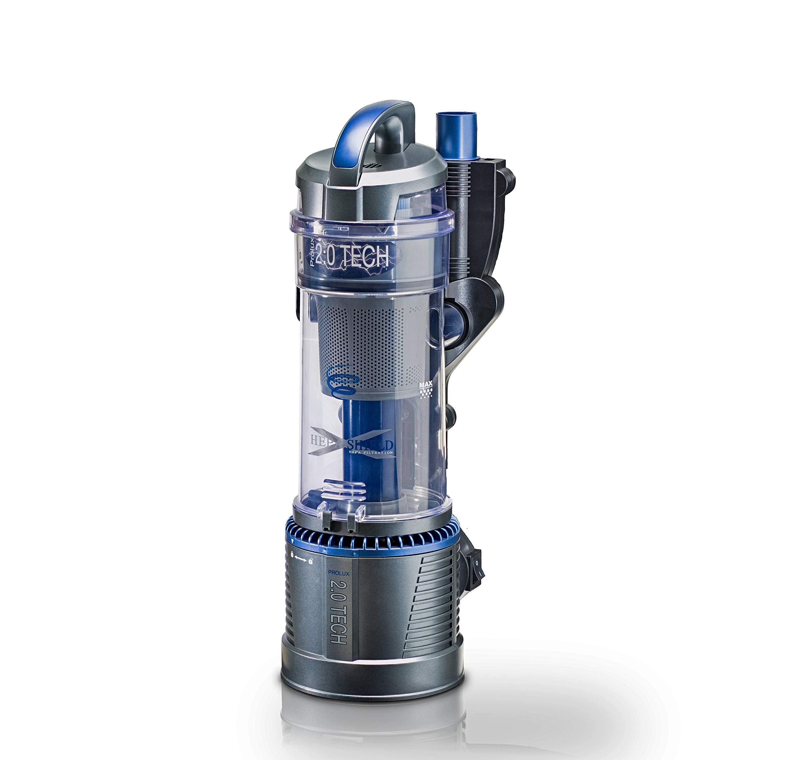 Prolux 2.0 Powerful Wall Mountable Bagless Garage Vacuum w/Attachments and Dual HEPA Filtration