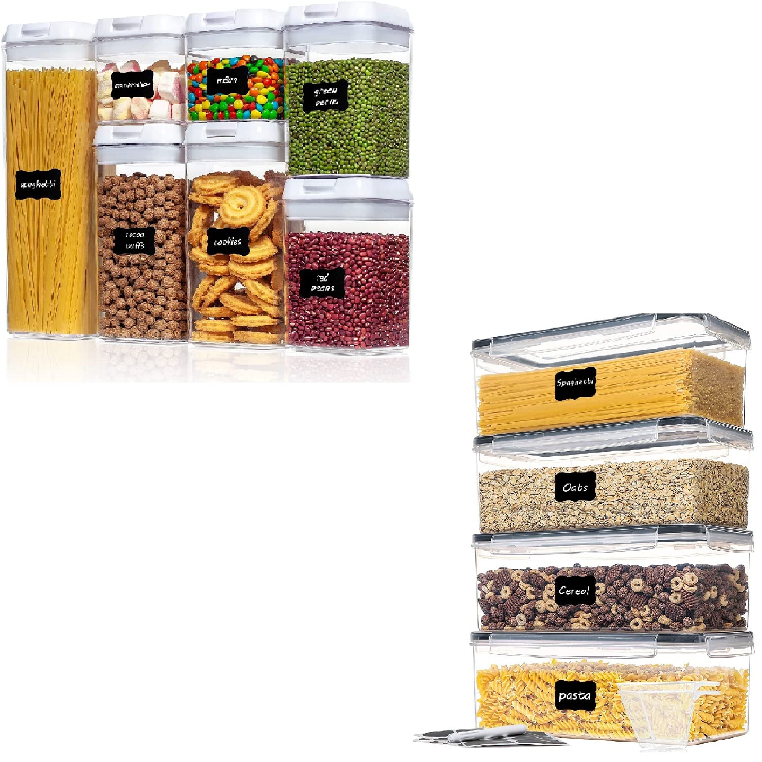 Vtopmart Food Storage Container Set and Spaghetti Container