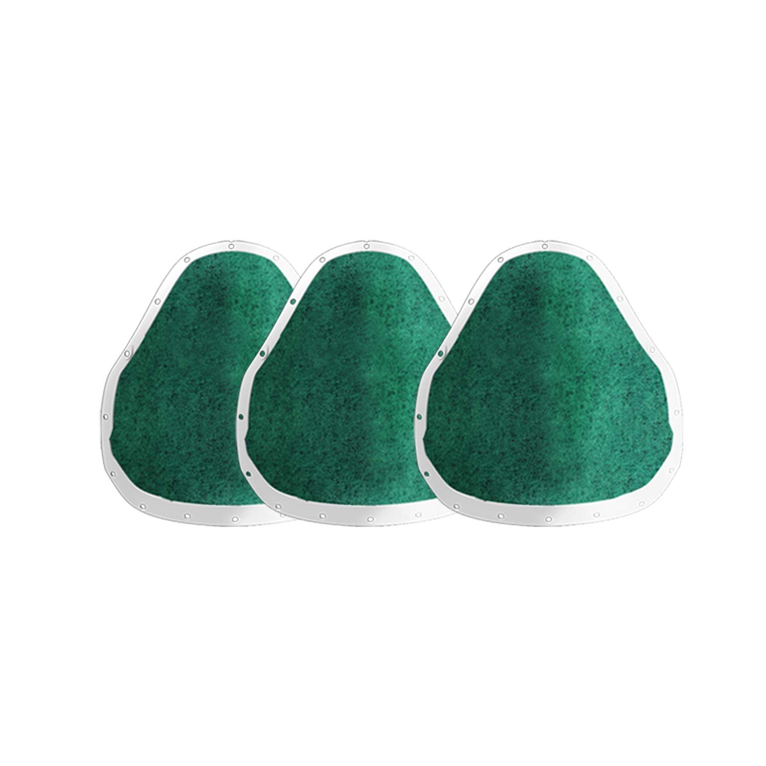 o2 Flow Electronic Face Mask Replacement True H13 HEPA and Carbon Filters | Pack of 3