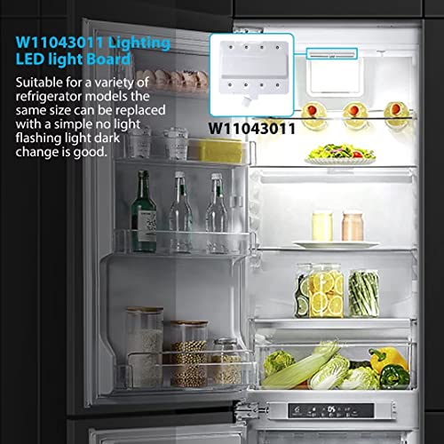 W11043011 For Whirlpool Refrigerator LED Module AP6047972 PS12070396