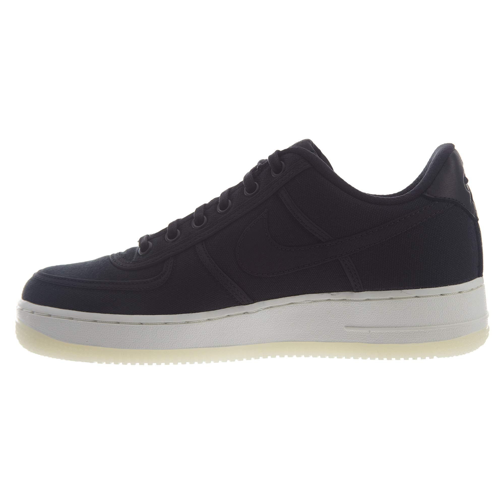 Nike Mens Air Force 1 Low Canvas Retro QS Shoes Black/Summit White AH1067-004 Size 6
