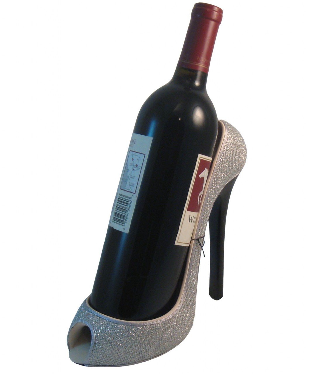 Wild Eye Designs High Heel Bottle Holder, Silver