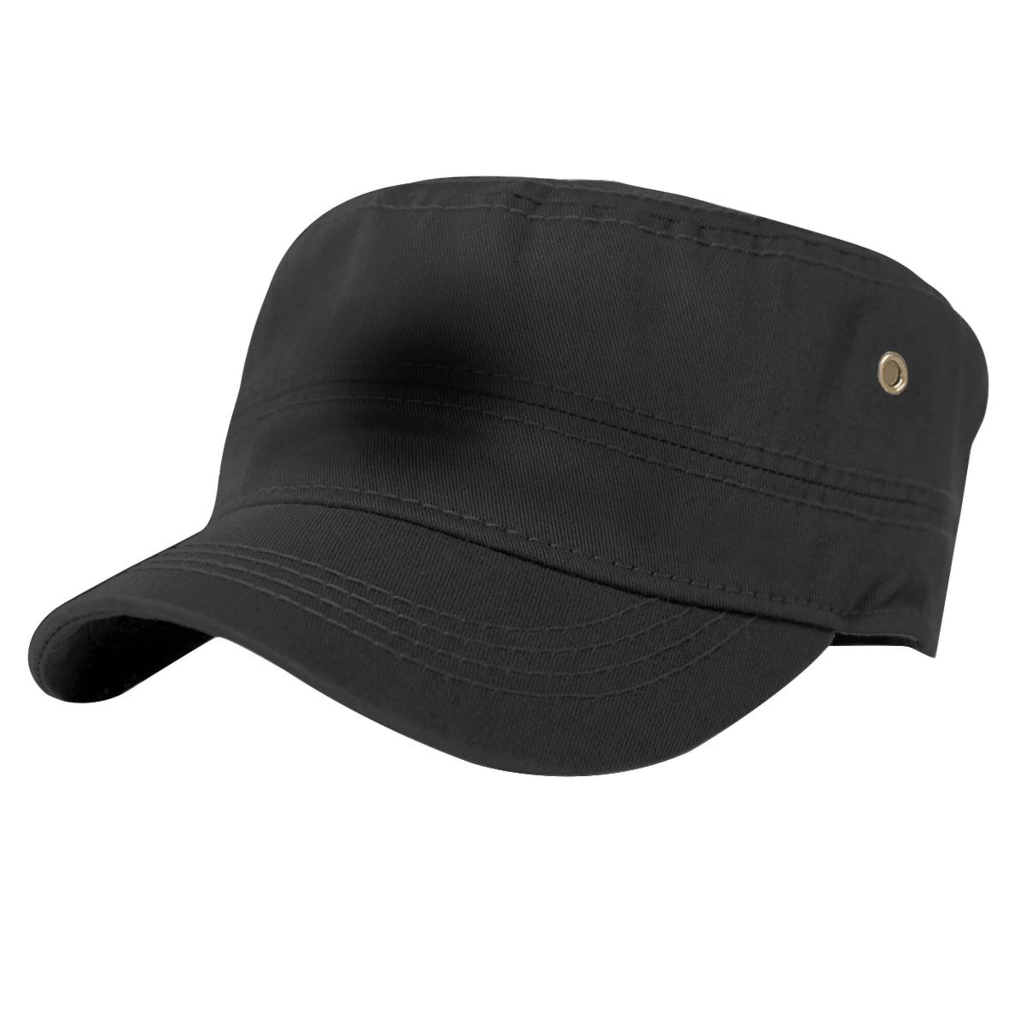Trendy Military Army Sun Hat Sports Outdoors Cadet Red Basic & Distressed Cadet Cap Apparel Hats Washed Headwear Cotton Caps for Men Women