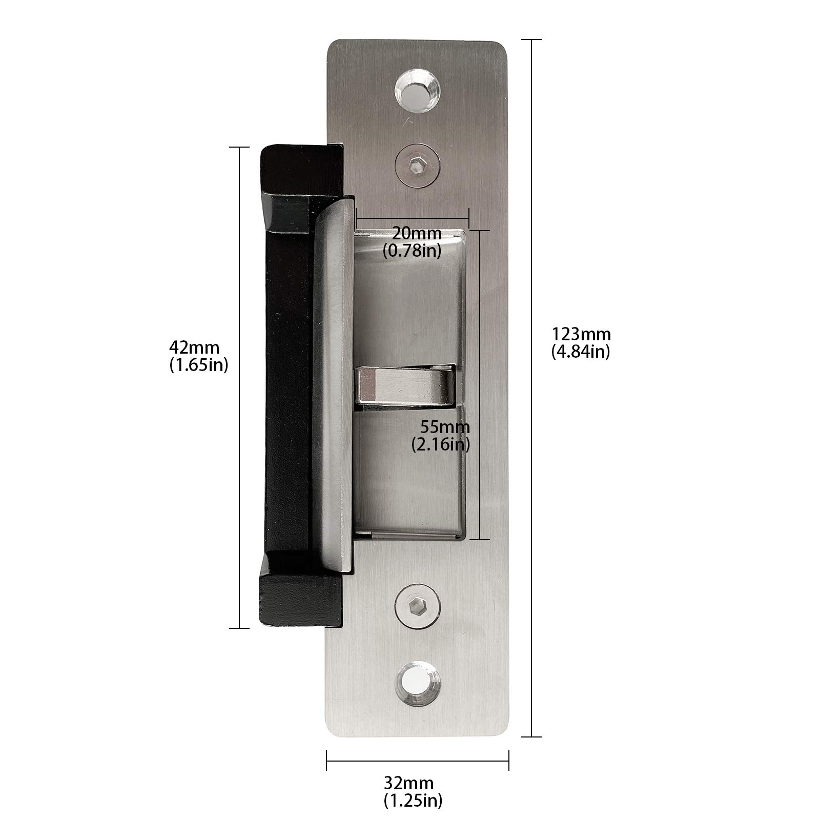 Olideauto Swing Opening Door Electric,Door Closer Automatic Residential Swing Open with 2PCS Exit Buttons and 1PCS 880lbs Stainless Steel Electric Lock