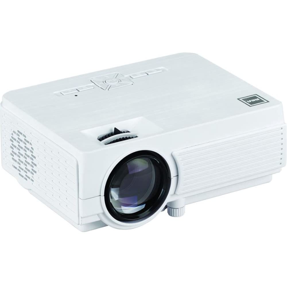 RCA 480P LCD Home Theater Projector with Bonus 100" Fold up Projector Screen RPJ166-COMBO (Renewed)