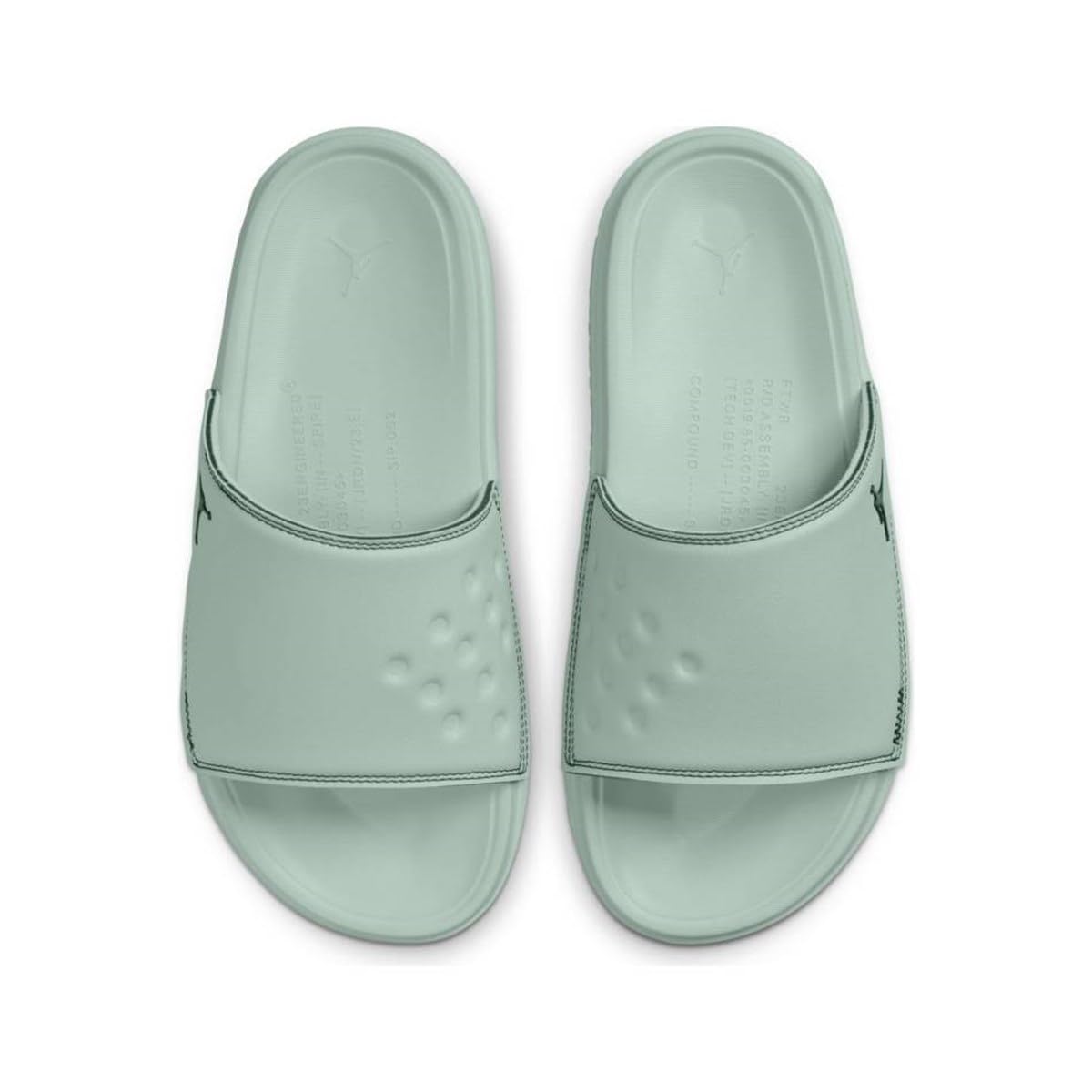 Nike Air Jordan Play Slide Mens Flip Flops DC9835 Slides (UK 6 US 7 EU 40, Seafoam Black Photon dust 002)