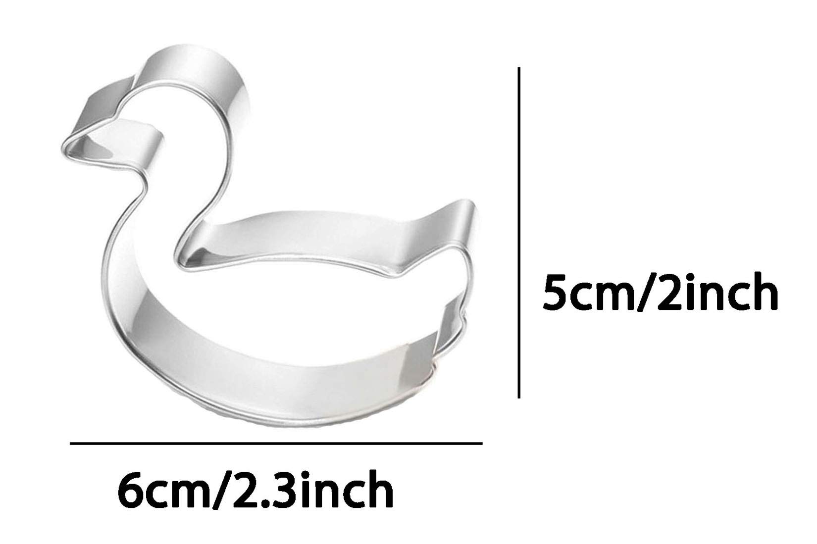 WJSYSHOP Swan Cookie Cutter Stainless Steel