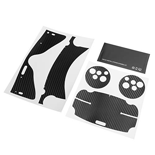 VR Protective Sticker, Durable VR Controller Skin Stickers Widely Compatible with Manual for Protect Your Equipment for Professional Use(Carbon Black)