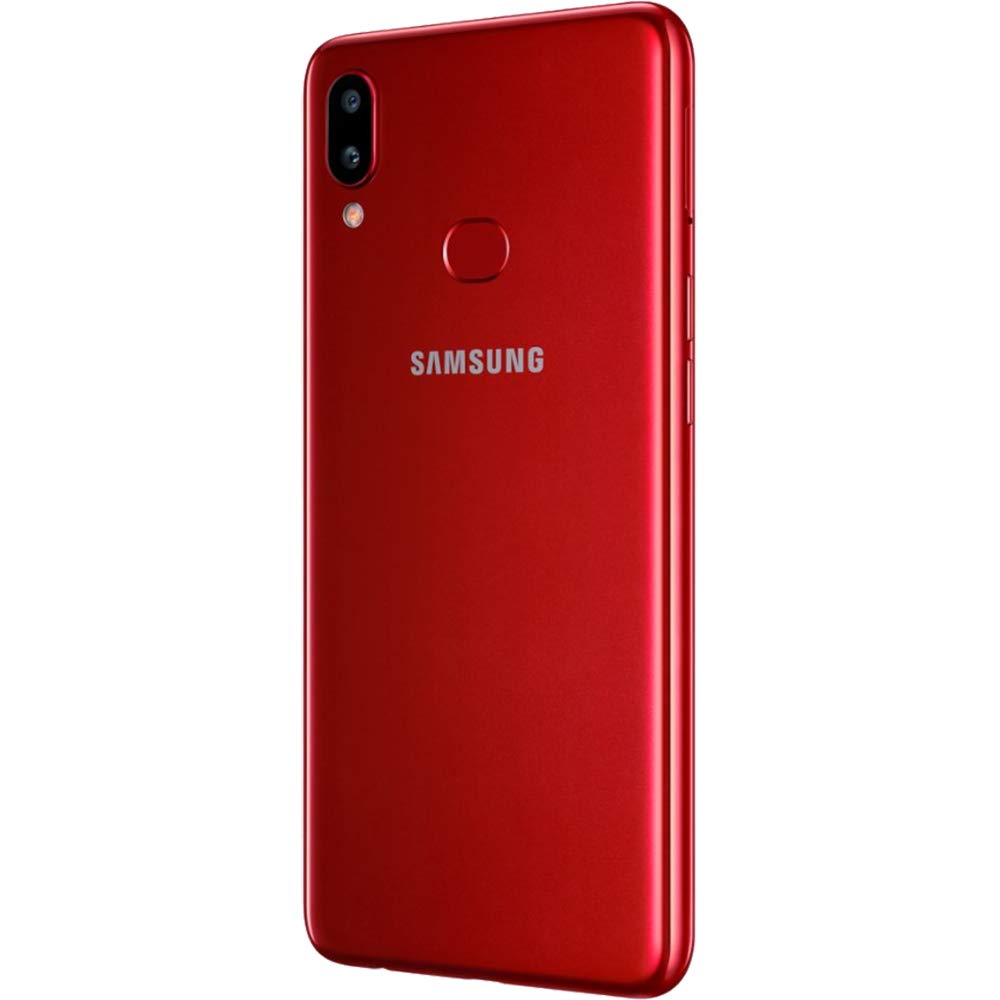 Samsung Galaxy A10s A107F/DS, 4G LTE, International Version (No US Warranty), 32GB 2GB RAM, Red - GSM Unlocked