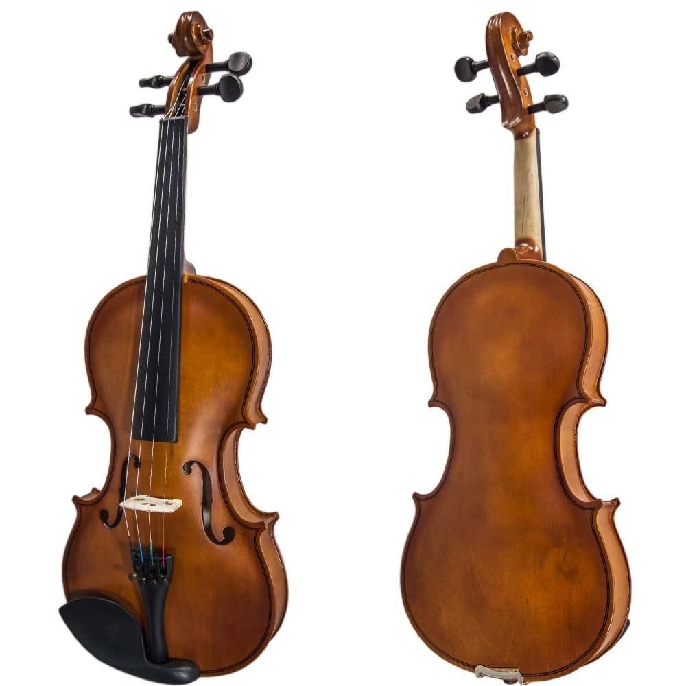 Paititi 4/4 Full Size Artist-100 Student Violin Starter Kit with Brazilwood Bow Lightweight Case, Shoulder Rest, Extra Strings and Rosin