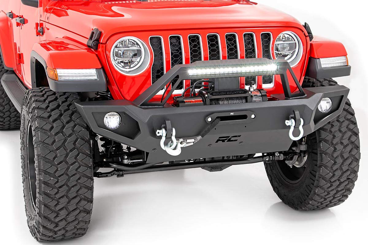 Rough Country Front Winch Bumper for Jeep Wrangler JK/JL & Gladiator JT - 10585