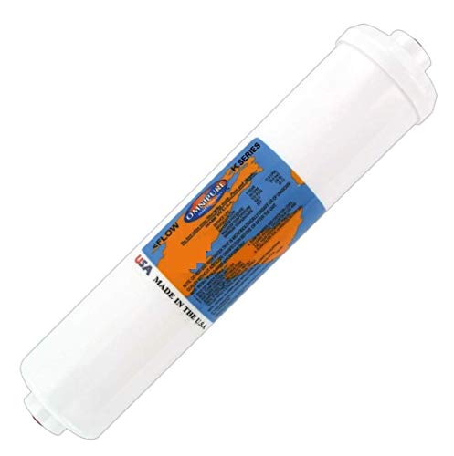 Omnipure (K5555-JJ) 10"x2.5" Inline K-Series Mixed Bed DI 1/4" FQC