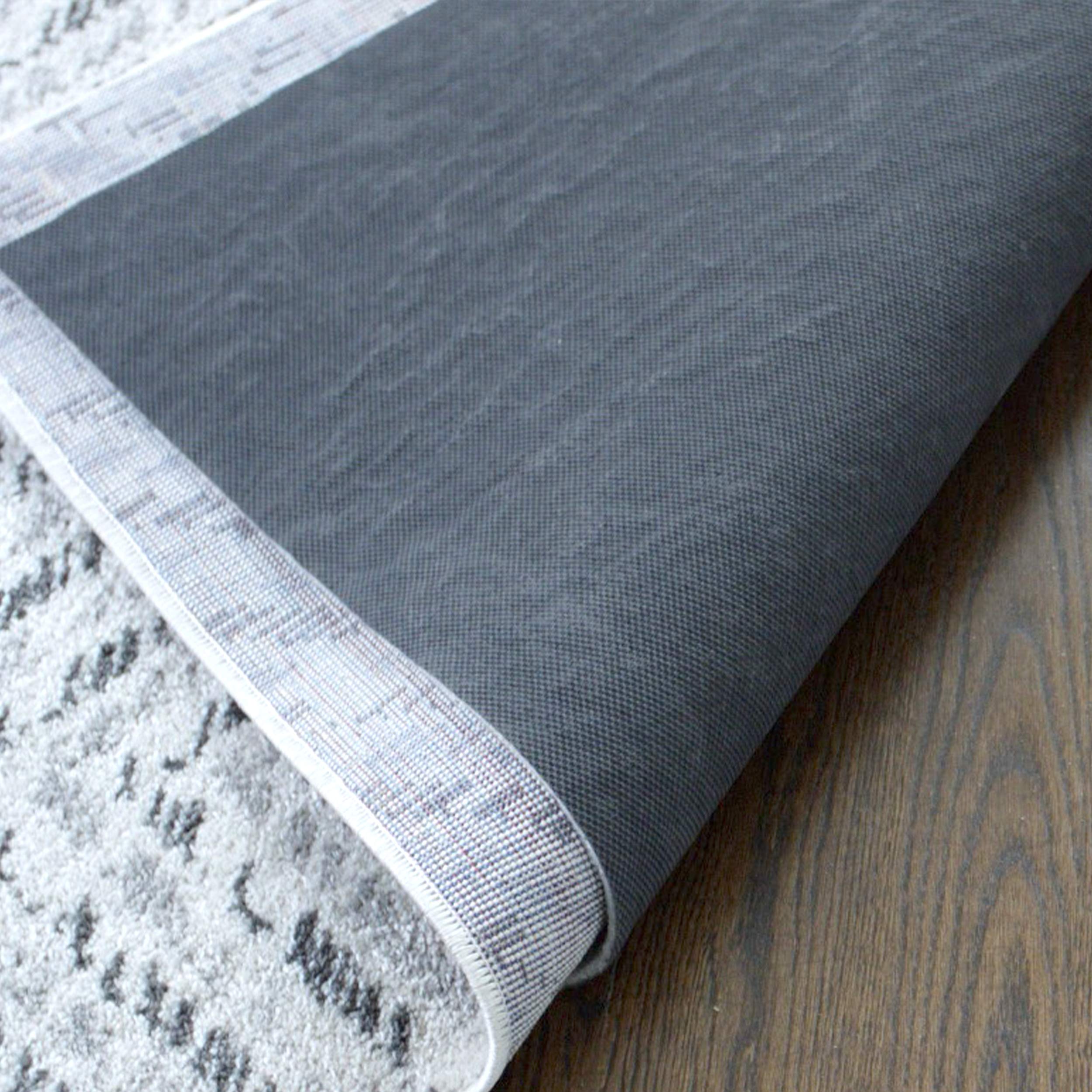 RUGPADUSA - Basics - 5'x7' - 1/8" Thick - Felt + Rubber - Non-Slip Rug Pad - Cushioning Felt for Modest Comfort - Safe for All Floors and Finishes