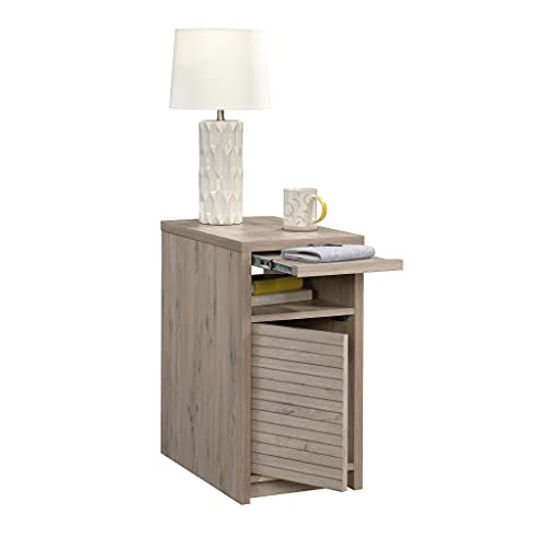 Sauder Harvey Park Side Table, L: 13.27" x W: 21.34" x H: 25.0", Laurel Oak Finish