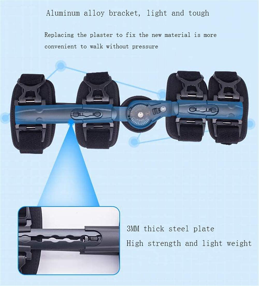 TSUSF Hinged ROM Knee Brace,Adjustable Orthopedic Support Stabilizer For ACL/Ligament/Sports Injuries Universal Leg Size For Left And Right