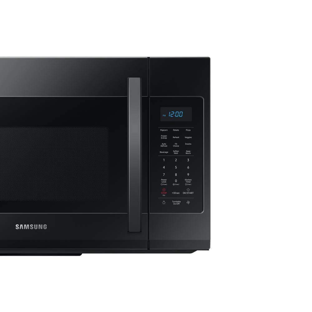 Samsung ME19R7041FB 1.9 Cu.Ft. Black Over The Range Microwave