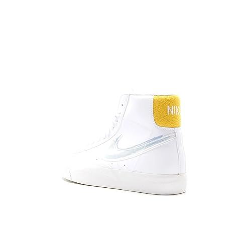 Nike Blazer Mid '77 Big Kids Casual Skate Shoes Da4086-002 (White/Royal Tint/Solar Flare, us_Footwear_Size_System, Big_Kid, Men, Numeric, Medium, Numeric_7)