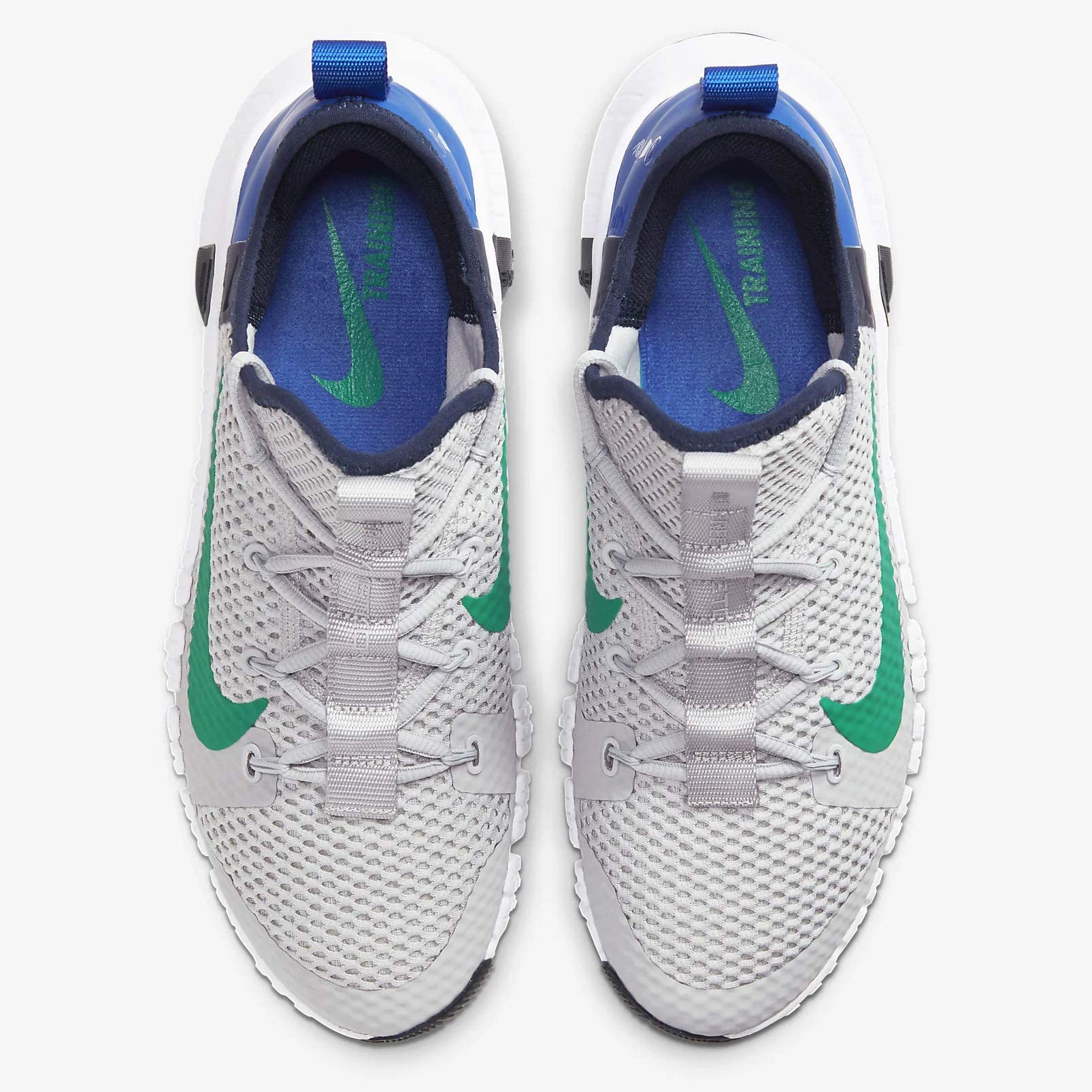 Nike Free Metcon 3 Mens Training Shoes, Grey Fog/Neptune Green, 10.5 M US