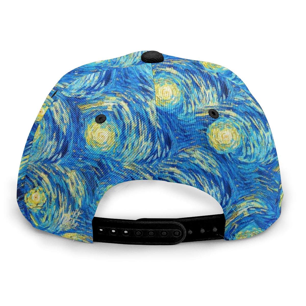 Snapback Hat Hip Hop Baseball Cap Flat Bill Brim Adjustable Trucker Hat for Men Women