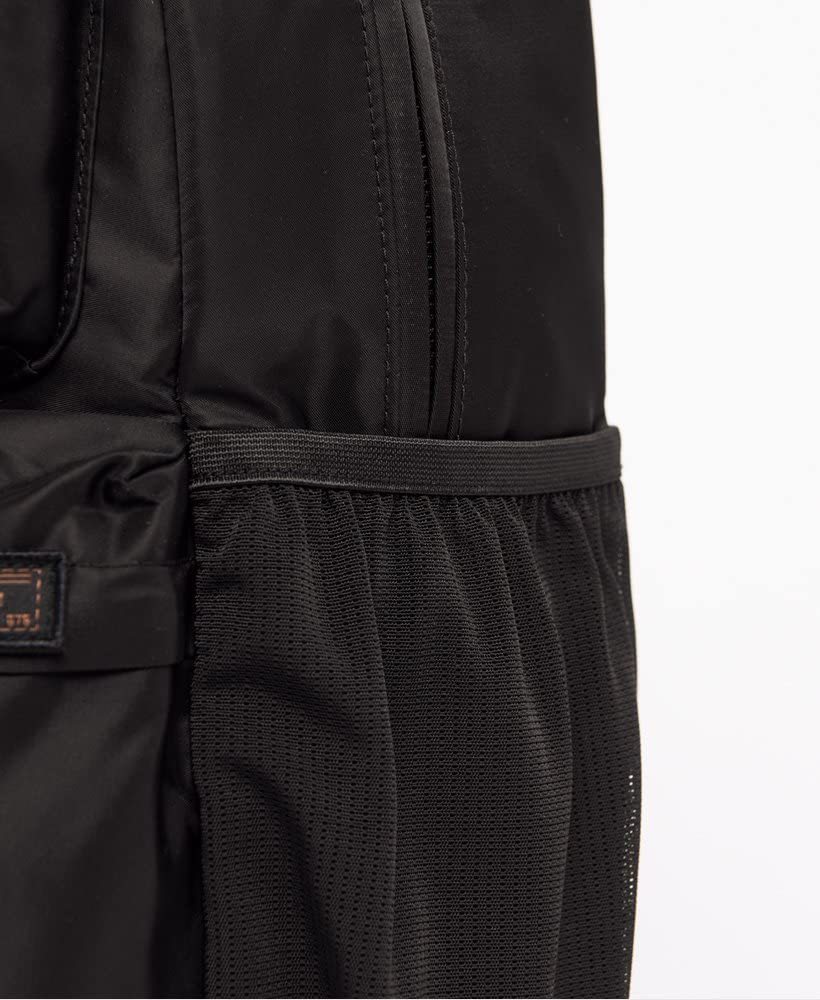 Superdry Mens Unisex Bomber Montana Rucksack, Main Zipped Compartment Black Size One Size