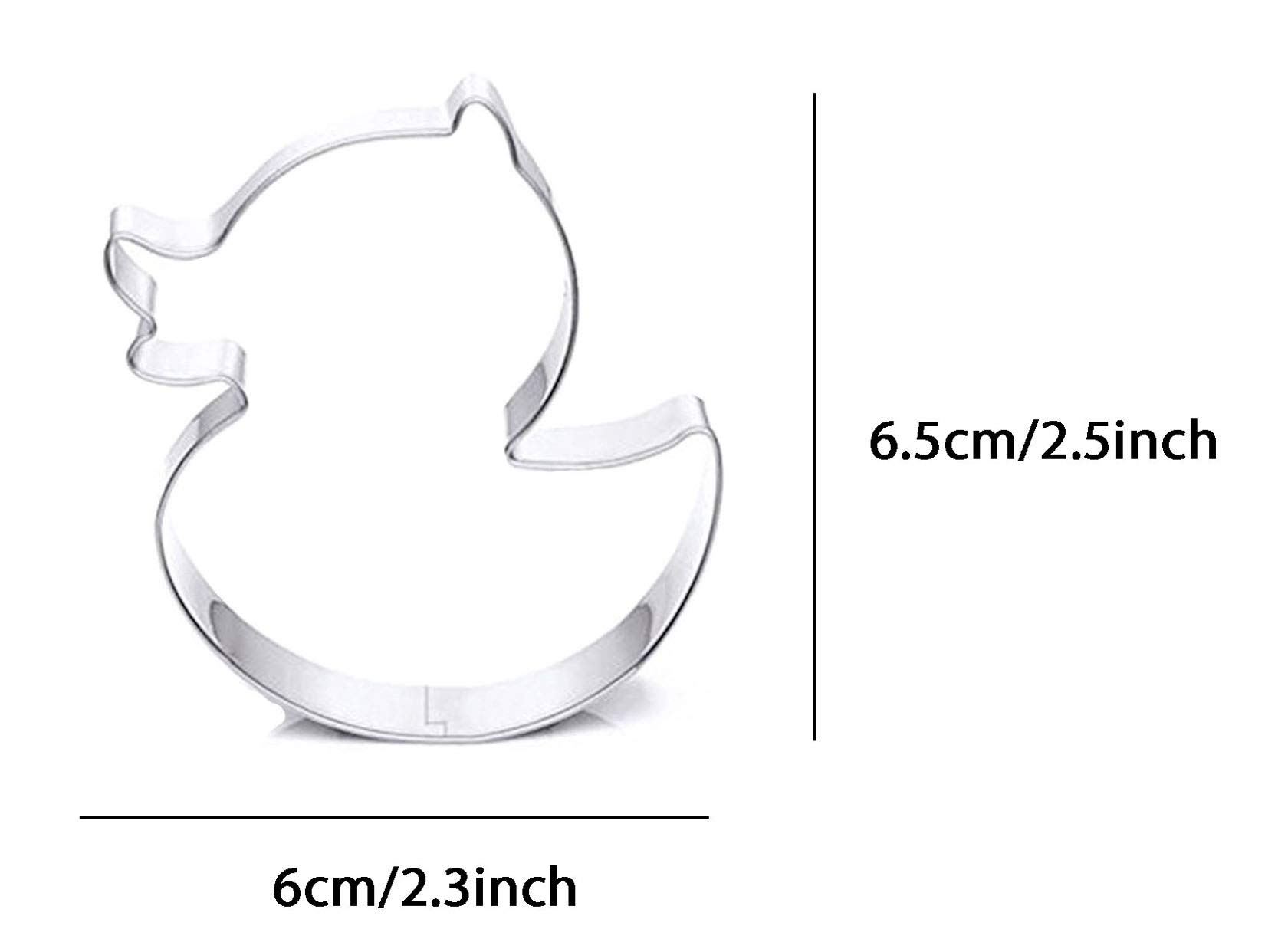 WJSYSHOP Duck Shape Cookie Cutter