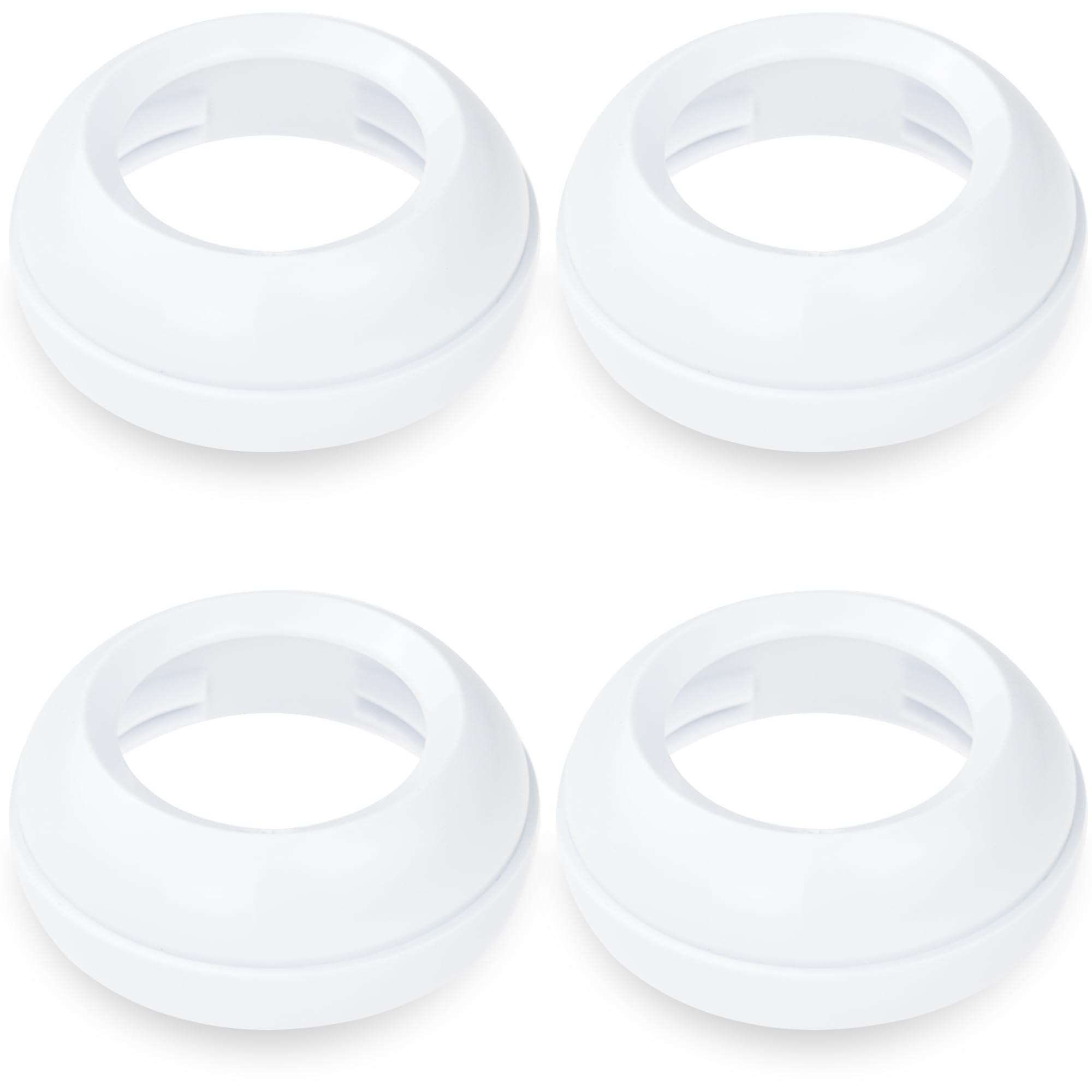 Premium Replacement Baby Bottle Nipple Rings for Philips Avent Bottle, Compatible Screw Bottle Collars for Avent Natural Plastic and Glass Bottles, BPA-Free, Secure Latch, Baby-Safe, 4-Pack