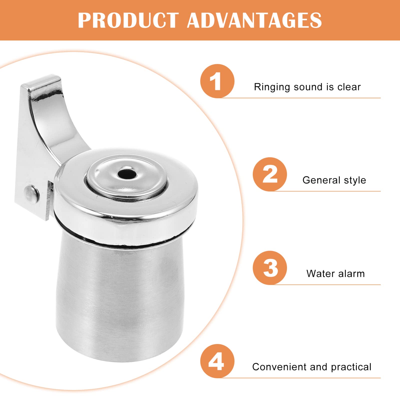 Tea Kettle Whistle Replacements Water Boiling Kettle Nozzle Whistling Parts Tea Kettle Kettle Replace Nozzle Kettle Lound Whistle Kettle Warning Accessory