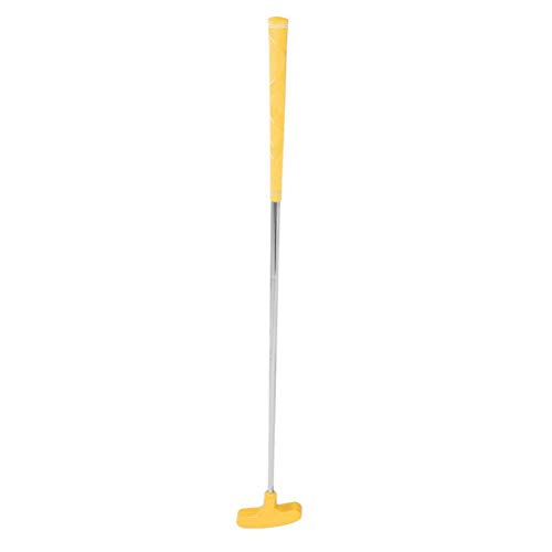 Two-Way Putter Anti-Slip Grip Golf Putter Golf Putter for Kids, for 18-Hole Mini Course, for Children(Yellow)