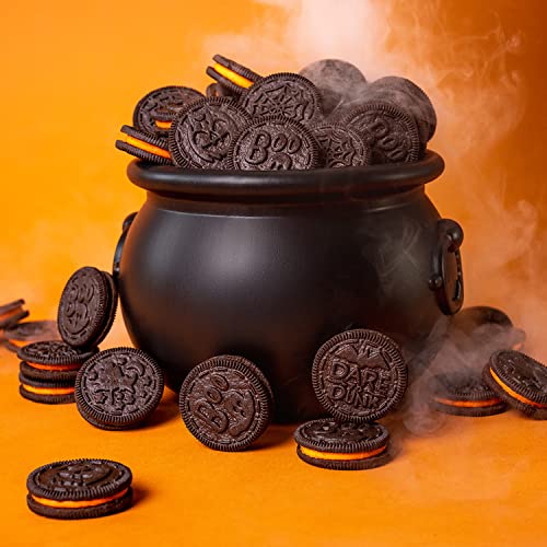 OREO Orange Creme Chocolate Sandwich Cookies, Limited Edition, Halloween Cookies, 3 Packs