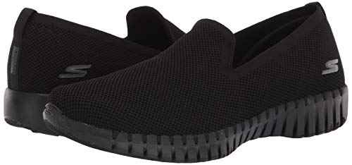 Skechers Women's Go Walk Smart-Believe Sneakers, Black, 8 W